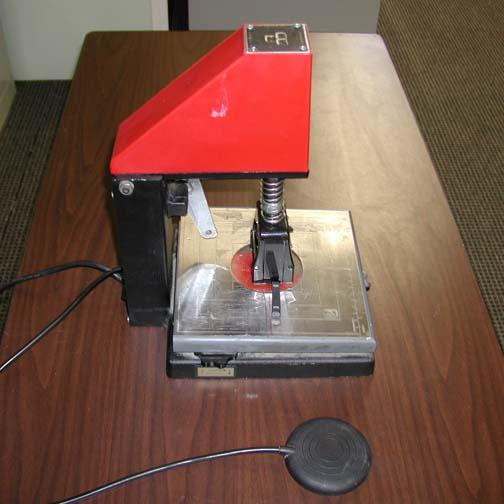 Lot #59: PIERCE-SOCBOX SNB 2000 NUMBERING MACHINE - WireBids
